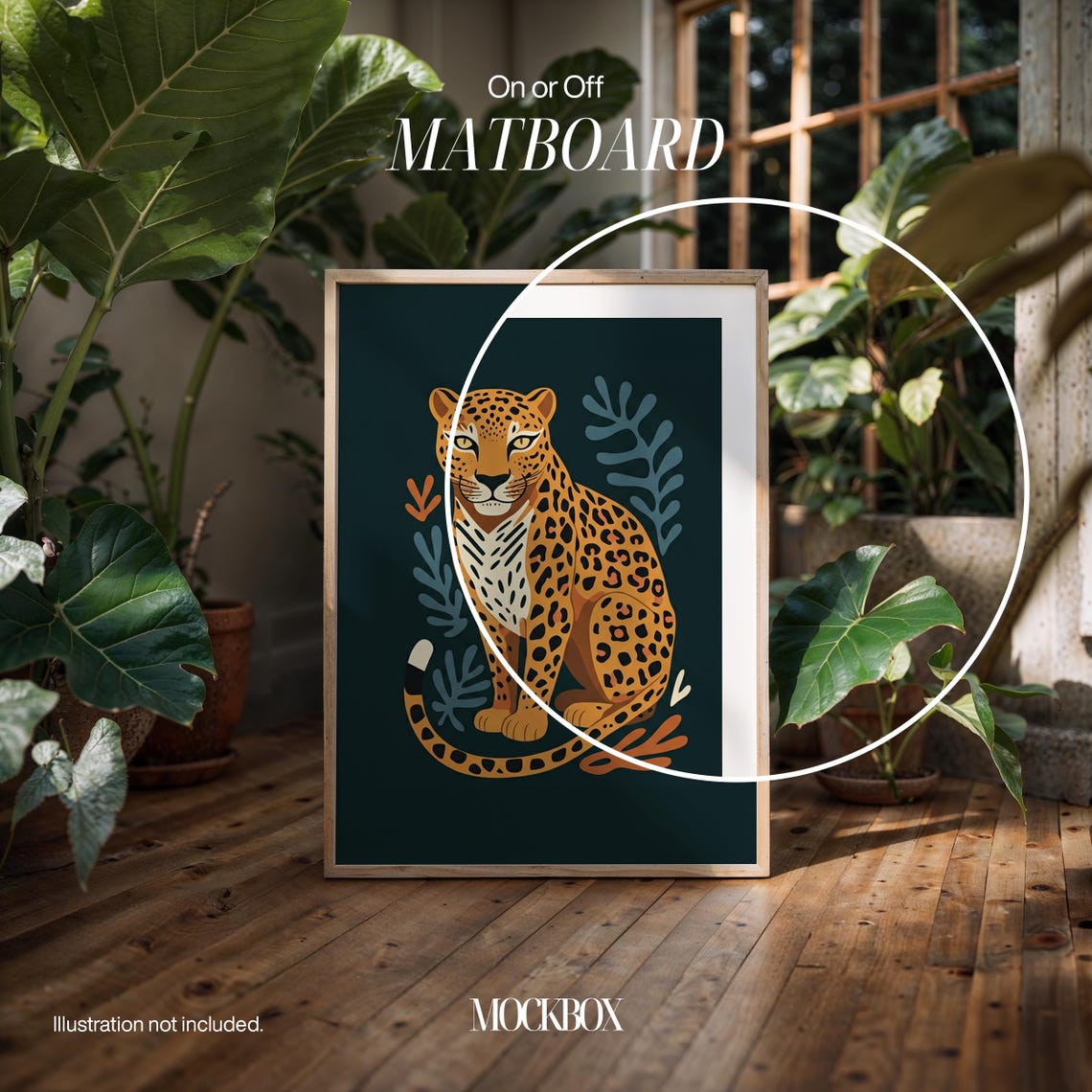Atrium 5x7 Vertical Frame Photoshop Mockup Template for Art Display, A2 ...