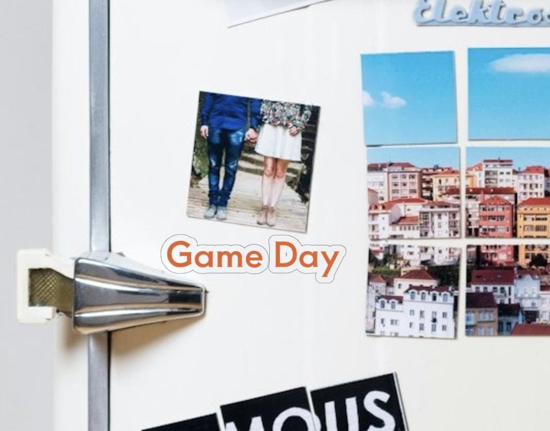 Game Day Stickers, Decorative Decals for Laptop, Water Bottle, or ...