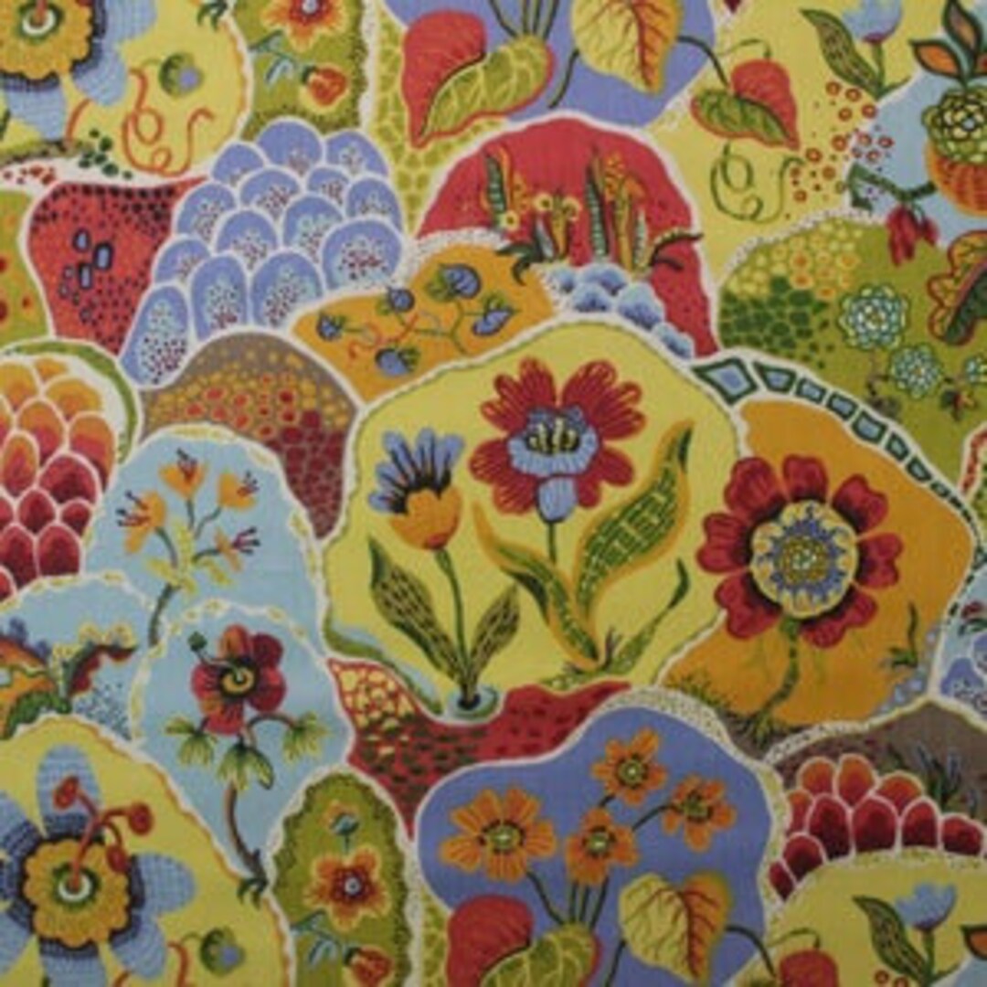 P Kaufmann Decorative Pillow Coverred-mustard Yellow-green-blue Tan and ...