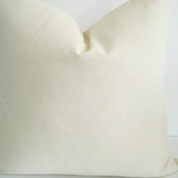 Cotton Canvas Pillow - Etsy