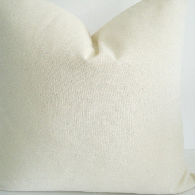 Cotton Canvas Pillow - Etsy