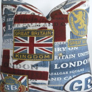 GIFT PILLOW-UK Decorative Designer Pillow Cover Novelty Great Britain ...