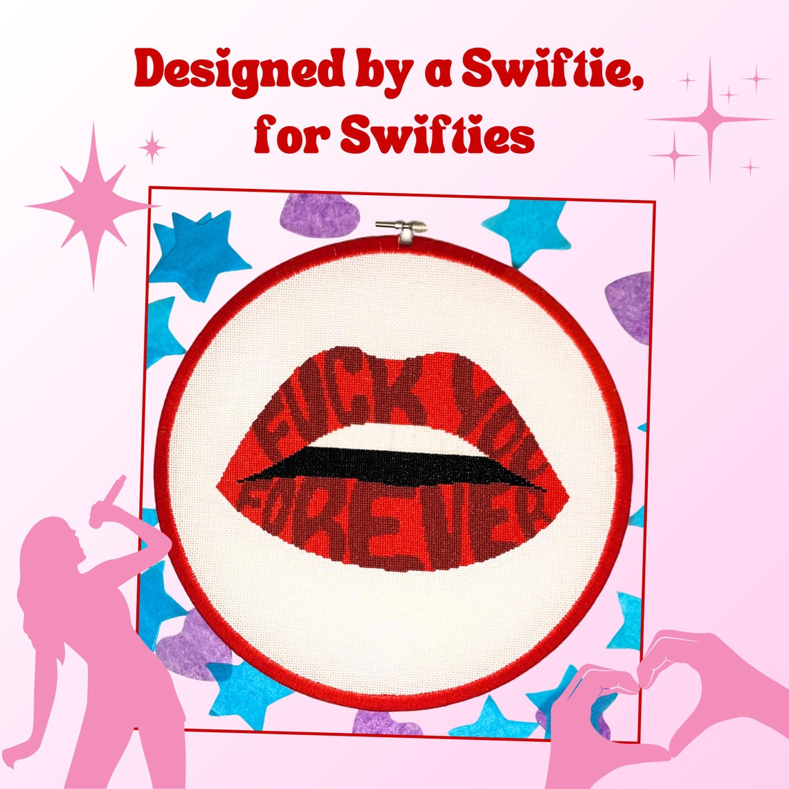 Taylor Swift Cross Stitch Pattern | Folklore Cross Stitch - Etsy
