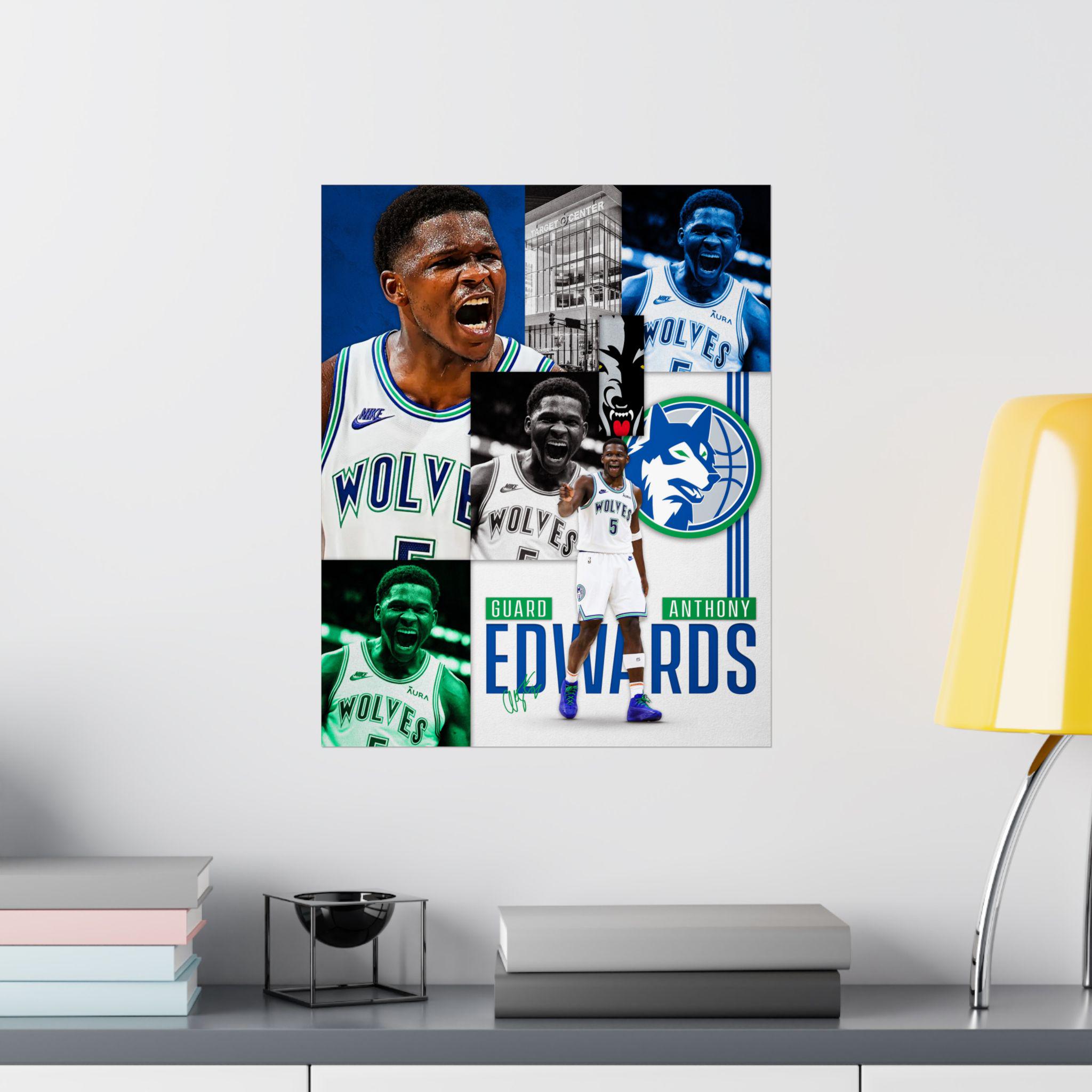 Anthony Edwards Matte Vertical Poster - Etsy