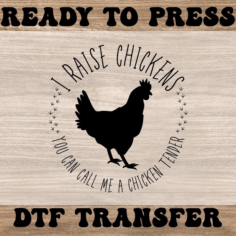 Chicken Heat Transfer - Etsy