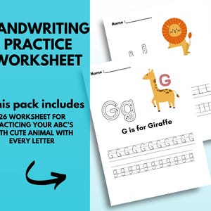 Handwriting Practice Alphabet Kindergarten Alphabet Tracing Worksheets ...