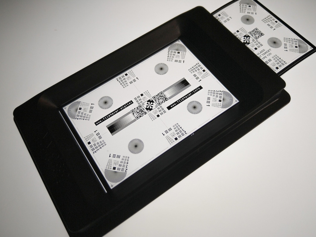Focus Test Negatives Type 120 and 4x5 – Sharpness Checker for Film ...