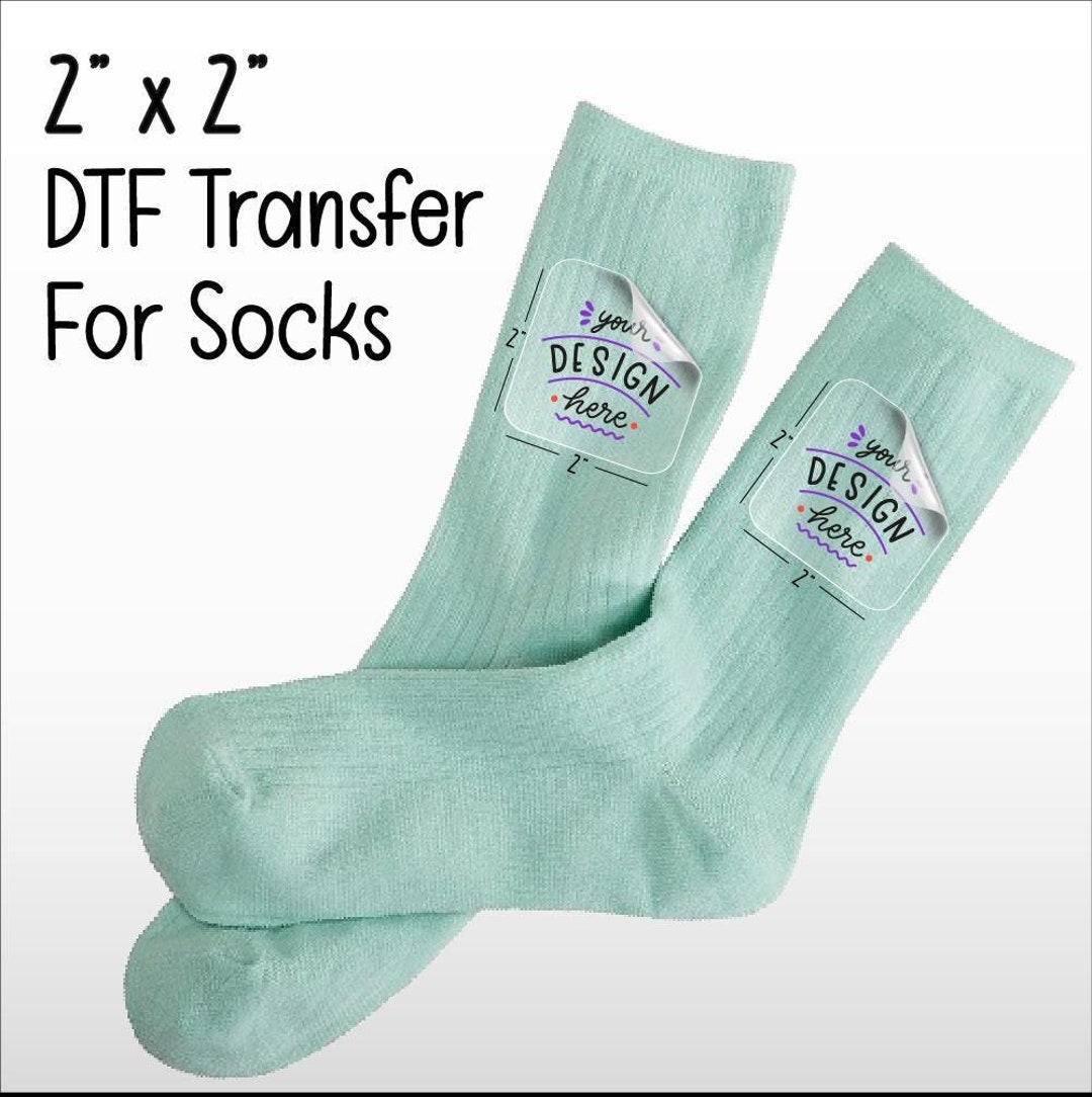 2x2 Dtf Transfer Gang Sheets for Socks, Custom DTF Gang Sheets ...