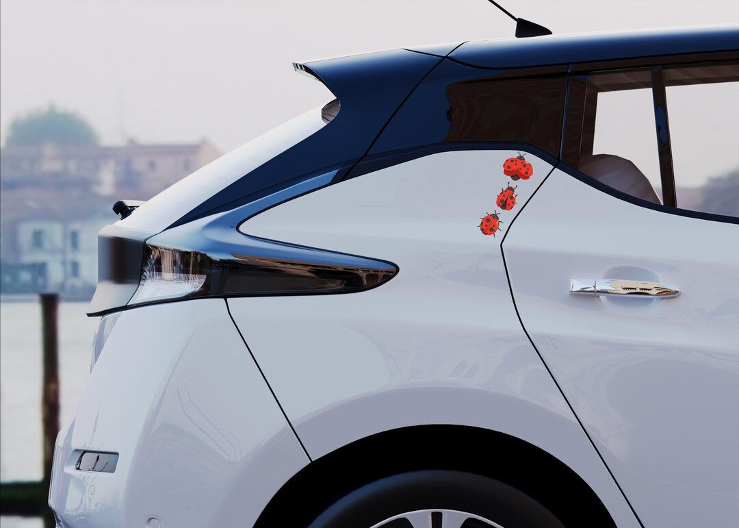 Ladybug Car Decal, Cute Ladybug Decal, Lovebug UV DTF Sticker, Ladybug ...