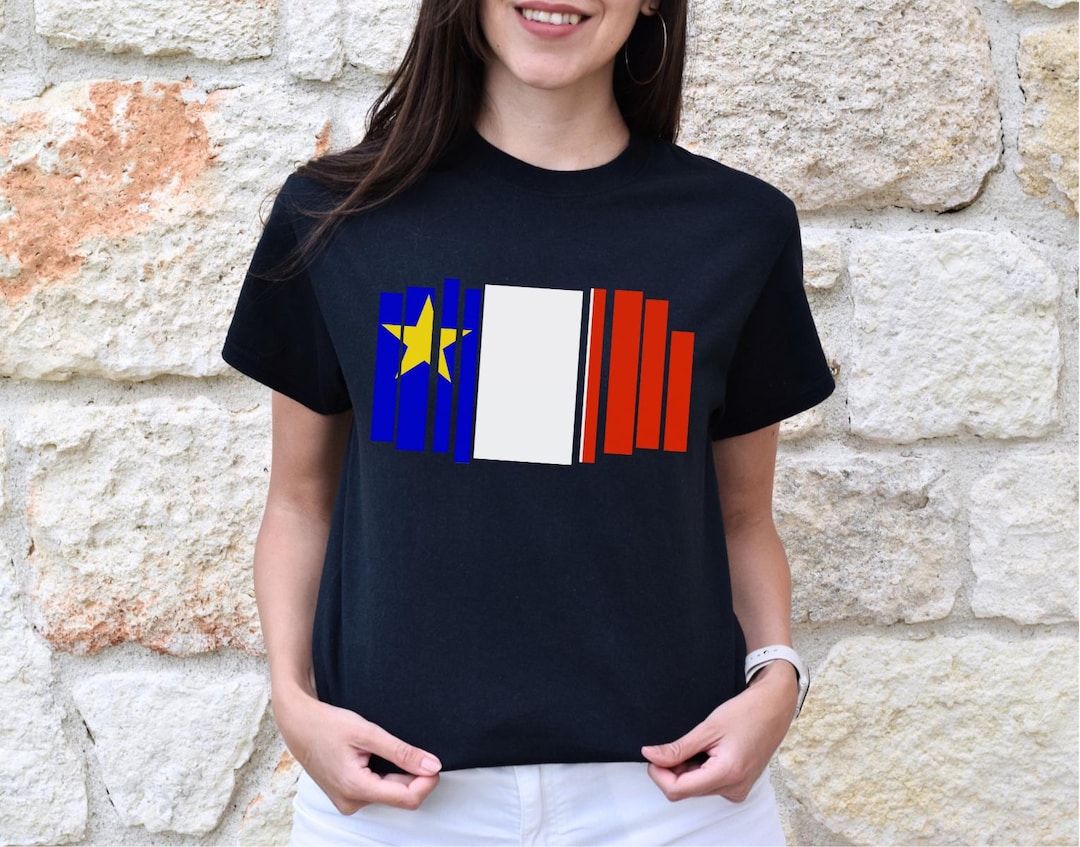 Acadian Flag Tee - Drapeau Acadien T-shirt Unisex Heavy Cotton Tee | T ...