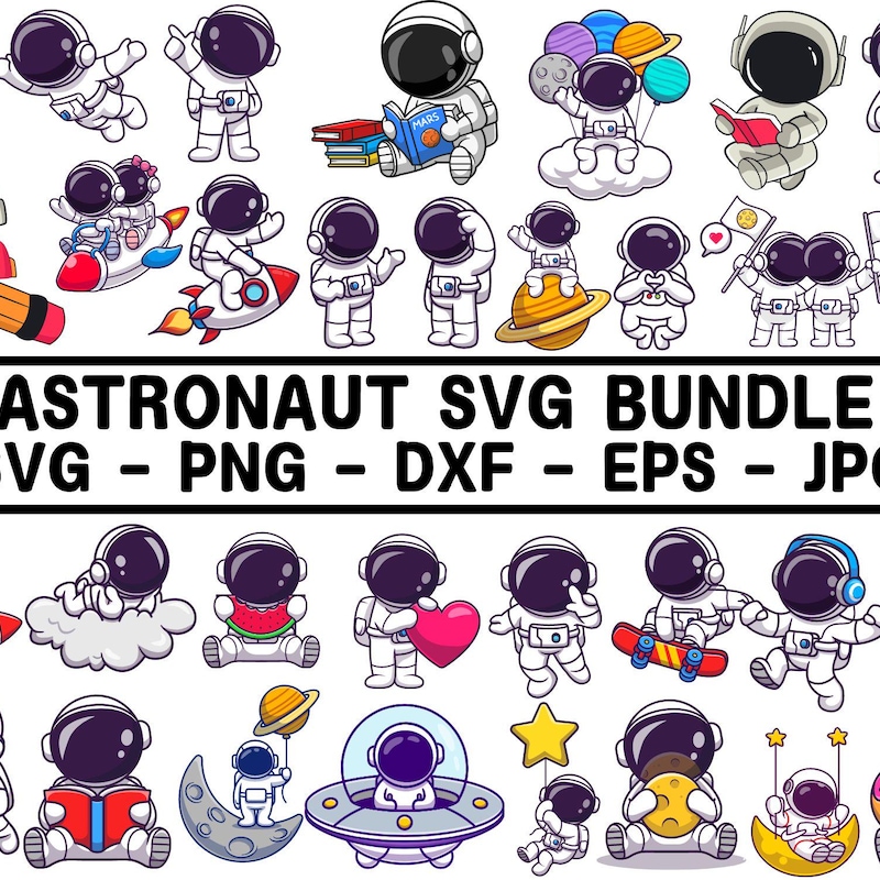 Space Svg - Etsy