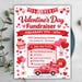 Editable Valentine's Day Fundraiser Flyer: School Party Template ...