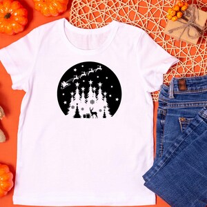 Winter Christmas Scene SVG, Winter Scene SVG, Magical Christmas Scene ...