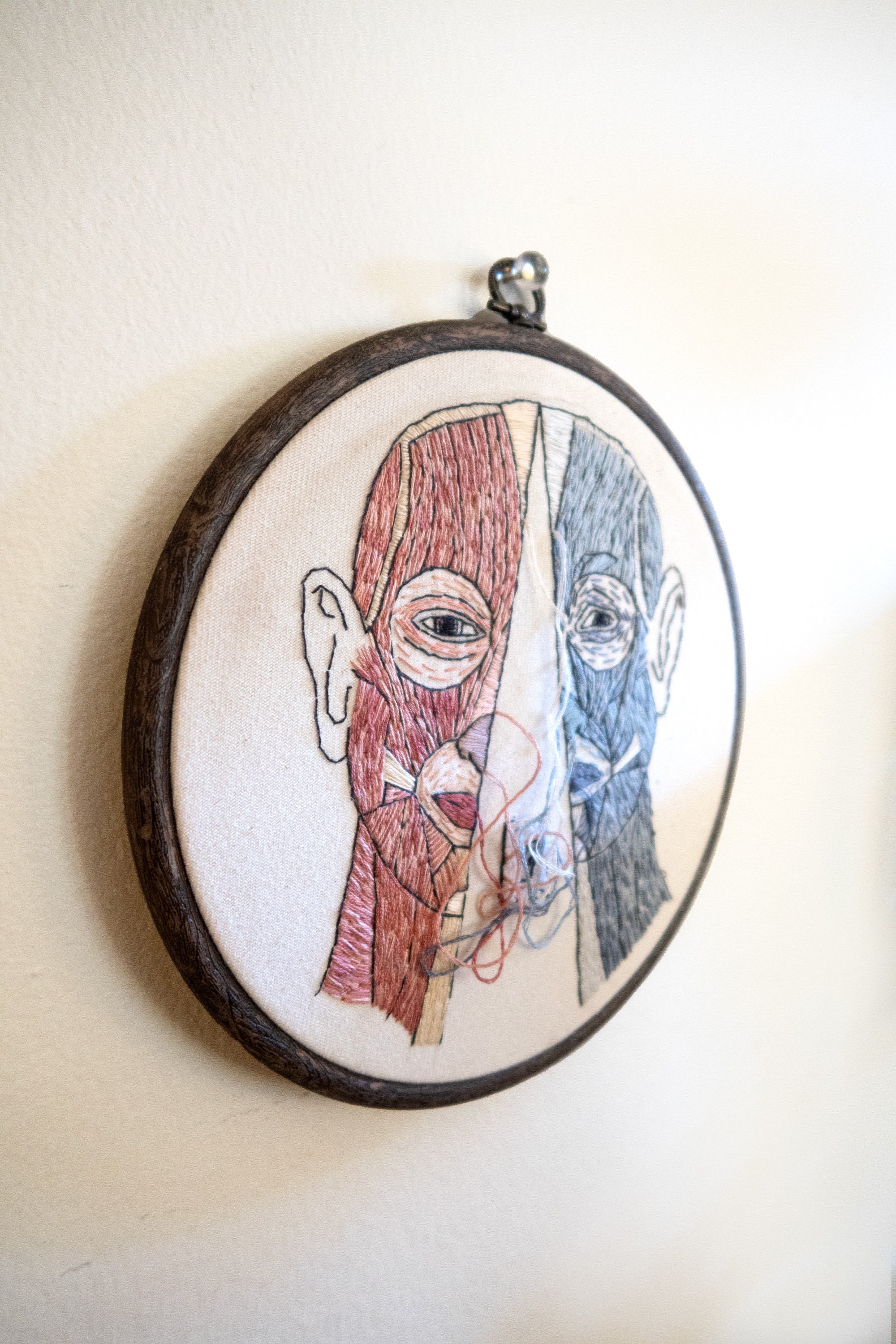Human Anatomy Embroidery Art for Nurse Practitioner, Medical Assistant ...