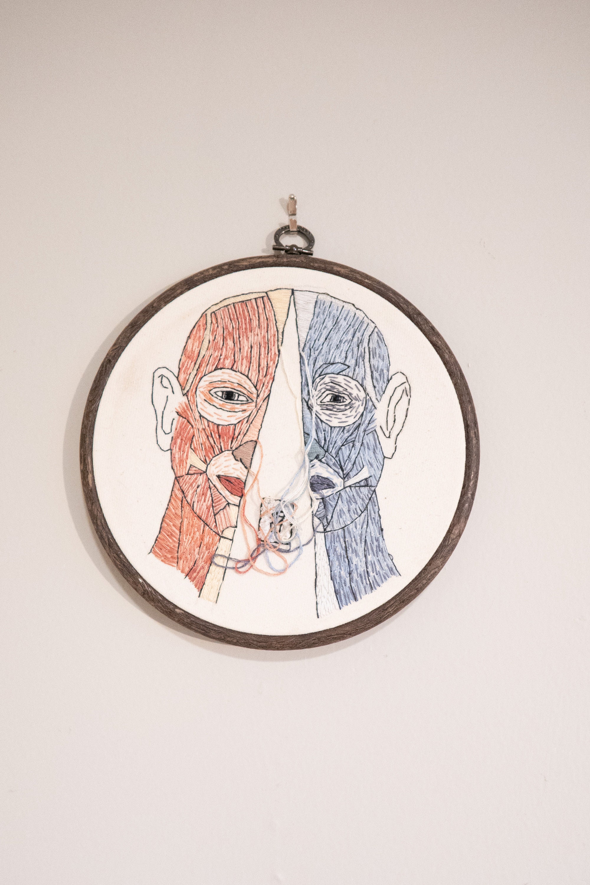 Human Anatomy Embroidery Art for Nurse Practitioner, Medical Assistant ...