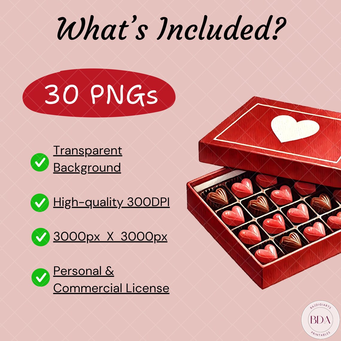 Valentines Clipart Watercolor Valentines Day Clipart Red Valentine's ...