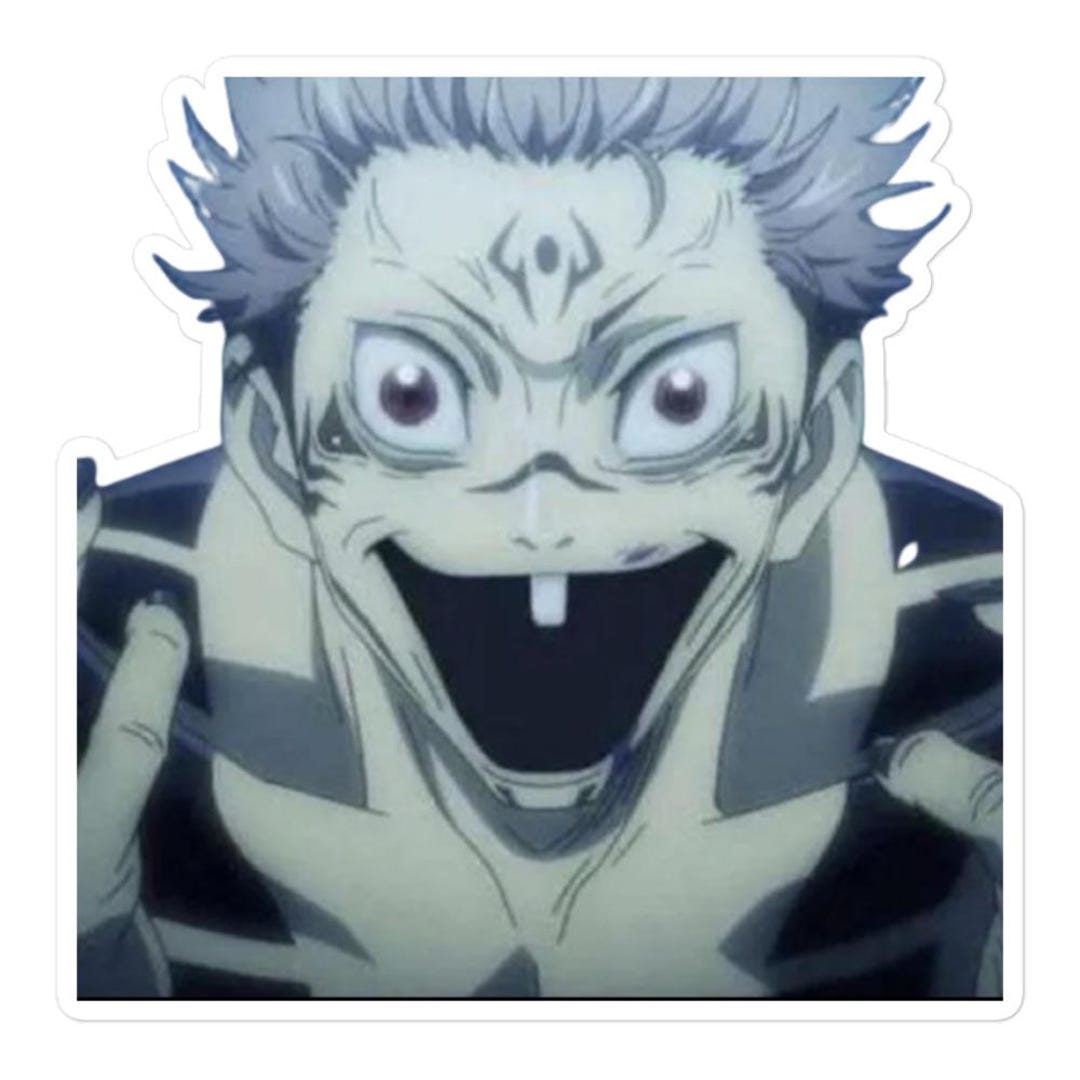 Cursed Sukuna Sticker - Etsy