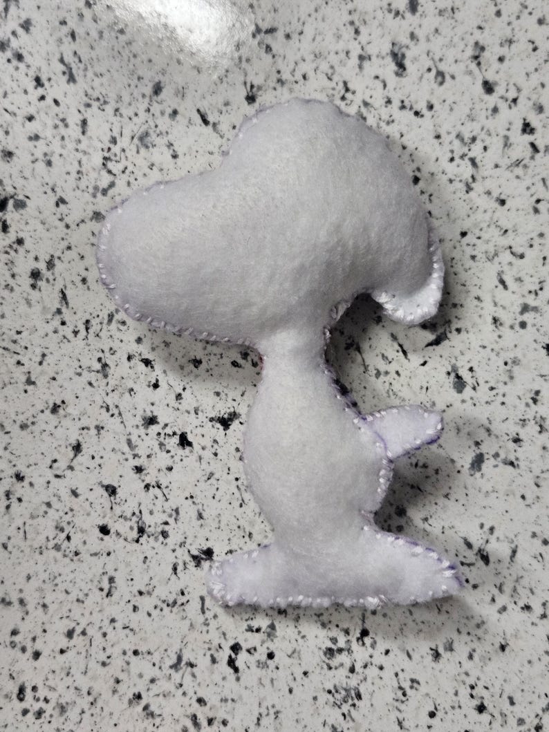 Hand Made Felt Snoopy - Etsy