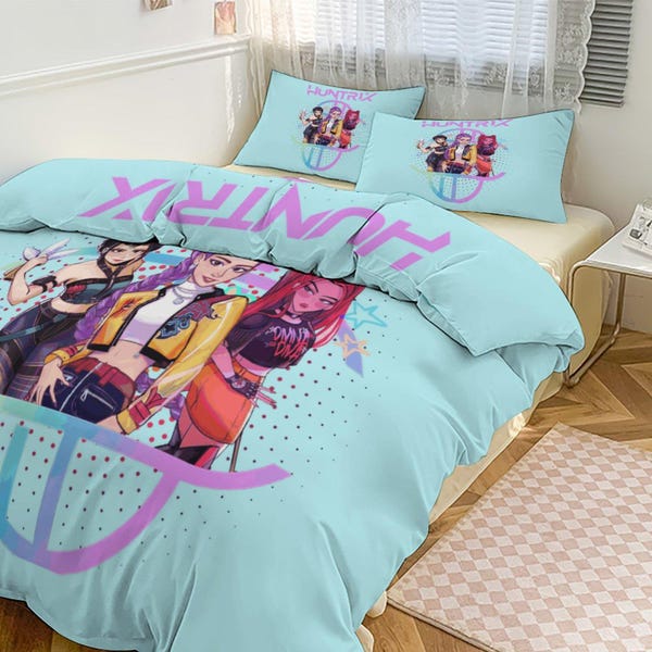 Kpop Demon Hunters Bedding Set - Etsy