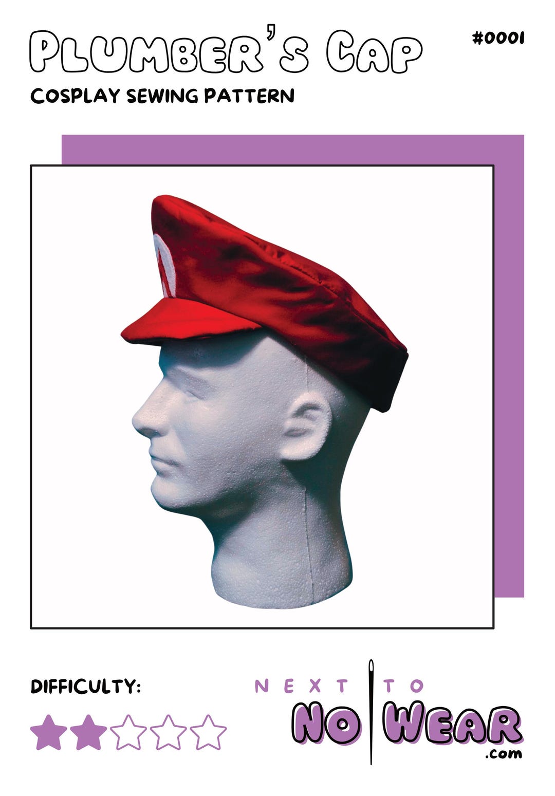 Plumber's Cap PDF Sewing Pattern - Etsy