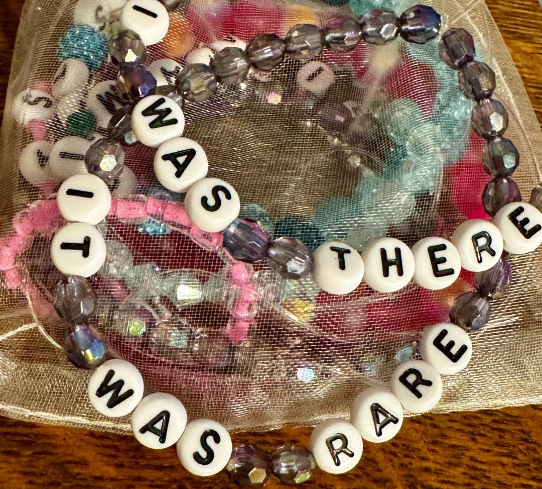 T.swift Inspired Tour Bracelet Set: the Miami Era. Swiftie Friendship ...