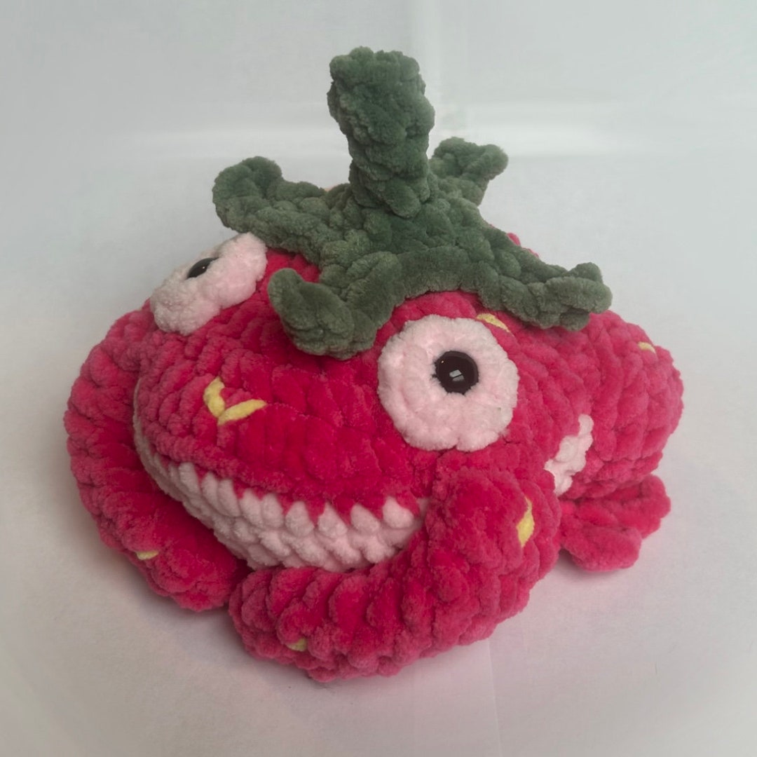 Margarita the Crochet Strawberry Toad - Etsy