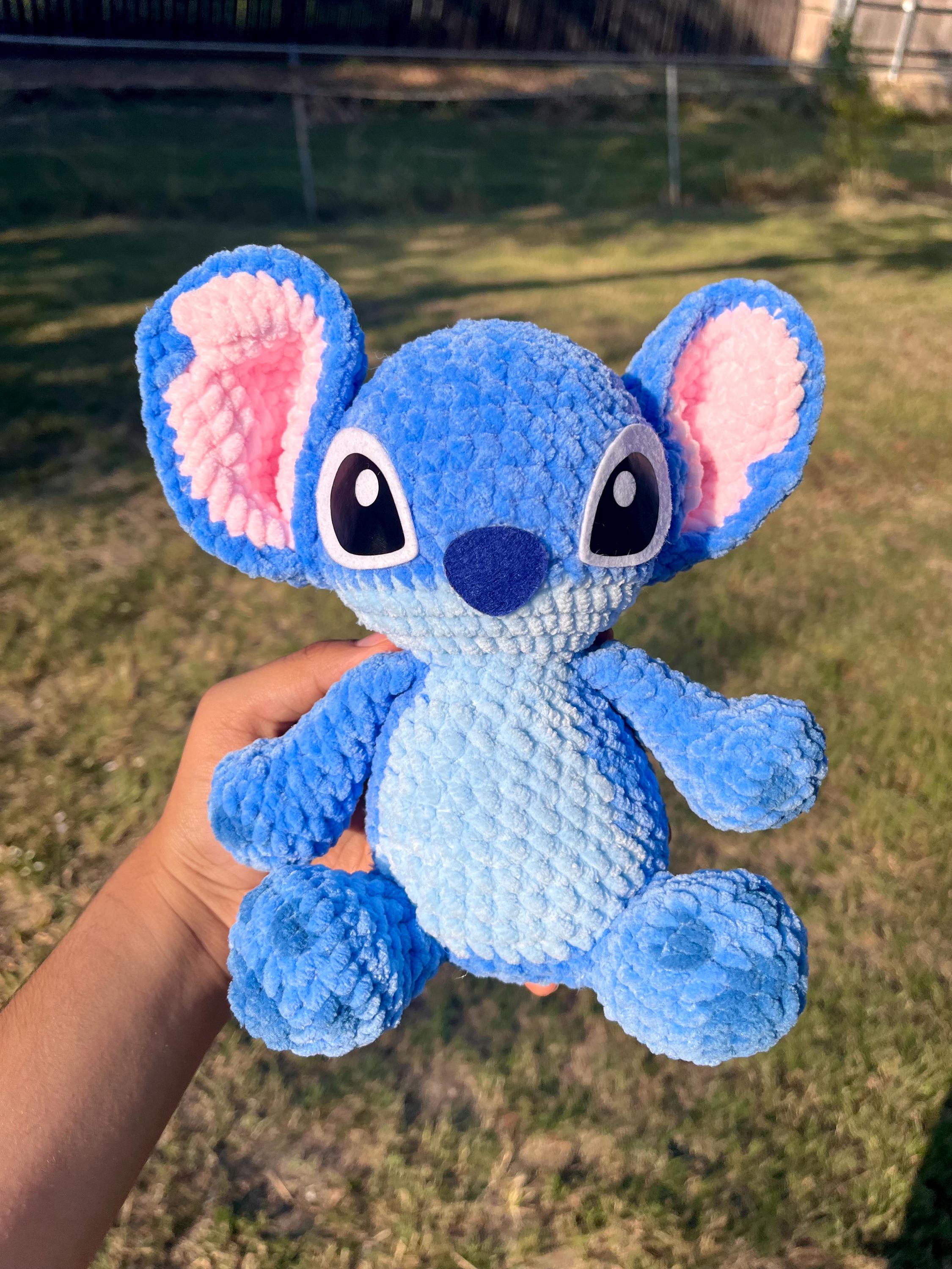 Crocheted Stitch and Angel Plushie: Handmade Alien Toy Made to Order - Etsy