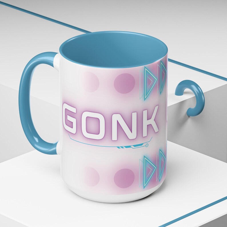 CYBERPUNK 2077 GONK Edgerunners Gamer Anime TTRPG Neon Accent Coffee ...