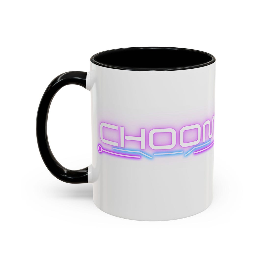 CYBERPUNK 2077 CHOOM Edgerunners Gamer Anime Neon TTRPG Accent Coffee ...