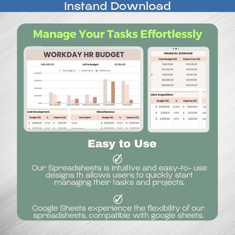 Workday HR Budget Template - Streamlined Workforce Financial Planning ...