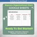 Daycare Organizational Chart Template, Google Sheets Staff Structure ...