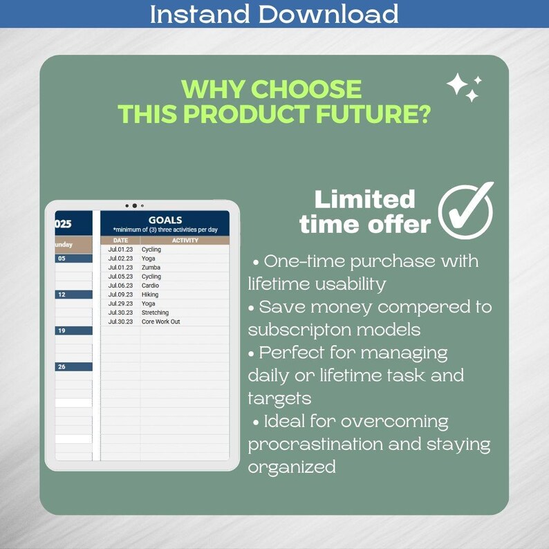 Workout Calendar Template – Stay Consistent and Crush Your Fitness ...