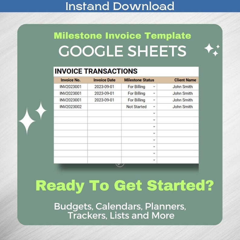 Milestone Invoice Template – Simplify Project-based Billing, Phase ...
