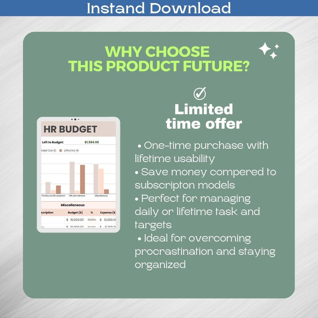 Workday HR Budget Template - Streamlined Workforce Financial Planning ...