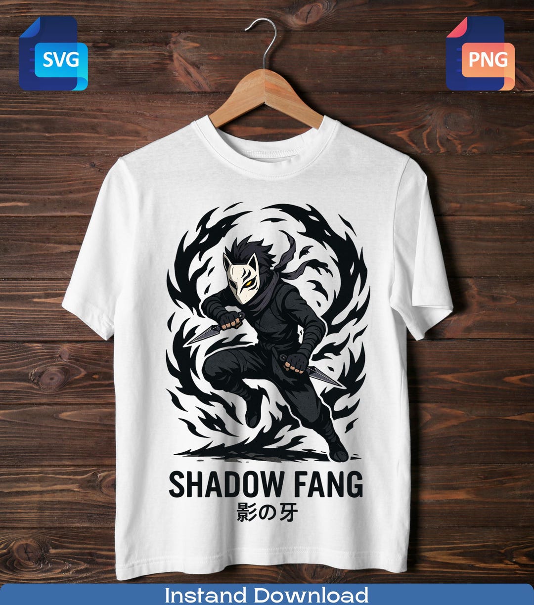 Shadow Fang Anime Fan Art |PNG, SVG| Anime Gift, Anime Png, Anime Svg ...