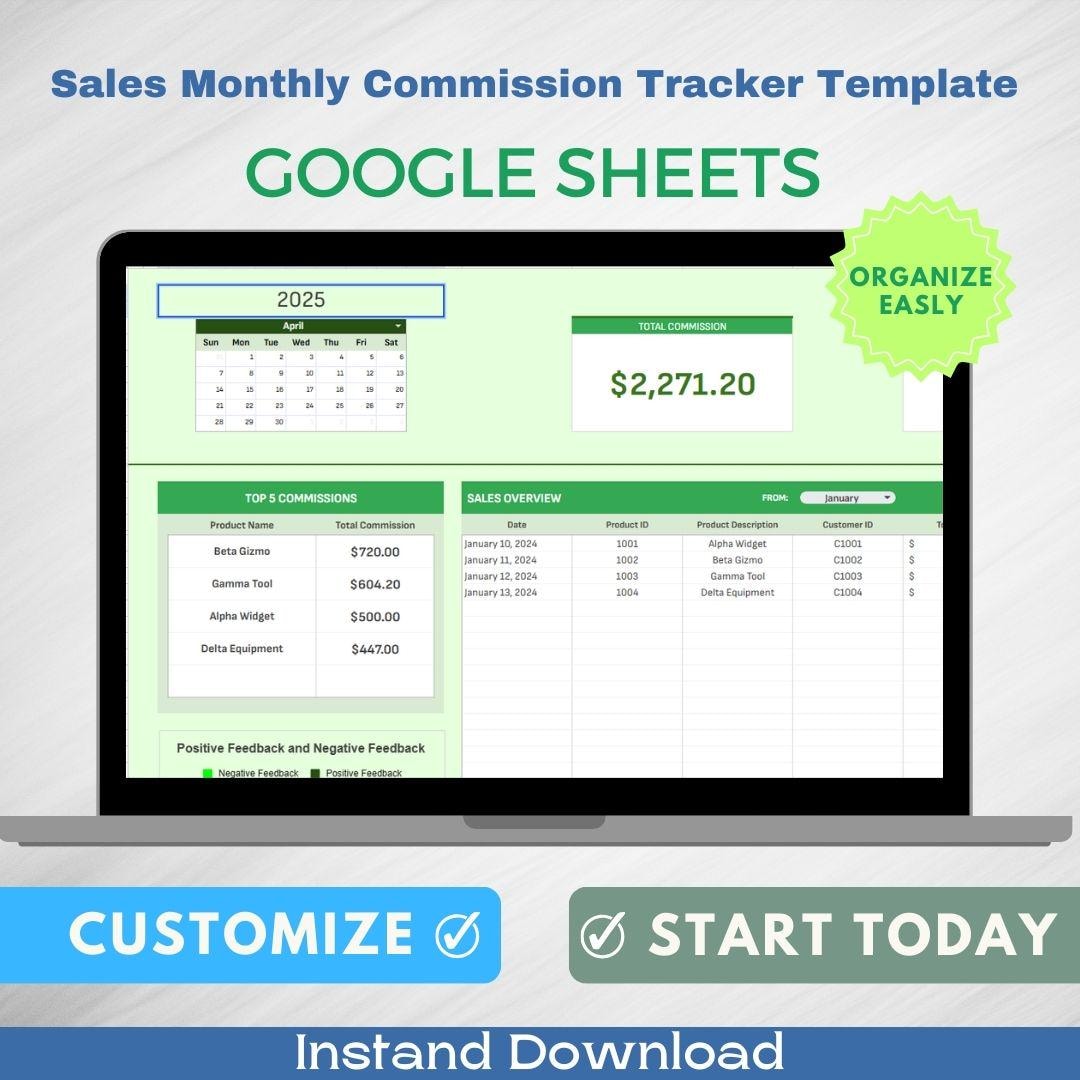 Sales Monthly Commission Tracker Template Simplify Commission ...