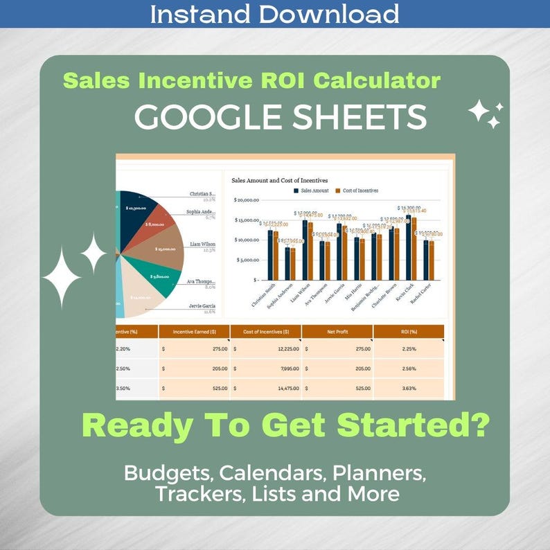Sales Incentive ROI Calculator Template Measure the Impact of Your ...