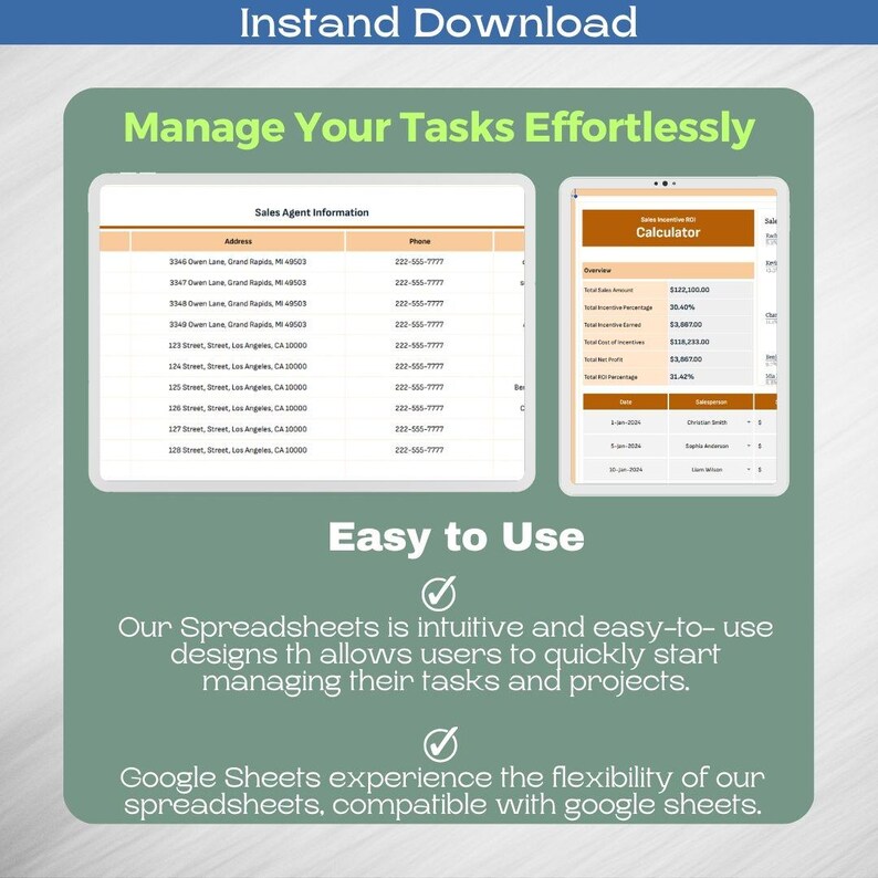 Sales Incentive ROI Calculator Template Measure the Impact of Your ...
