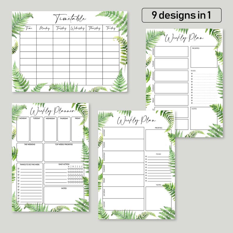 Homeschool Checklist, Printable Daily Schedule for Kids, Home School ...