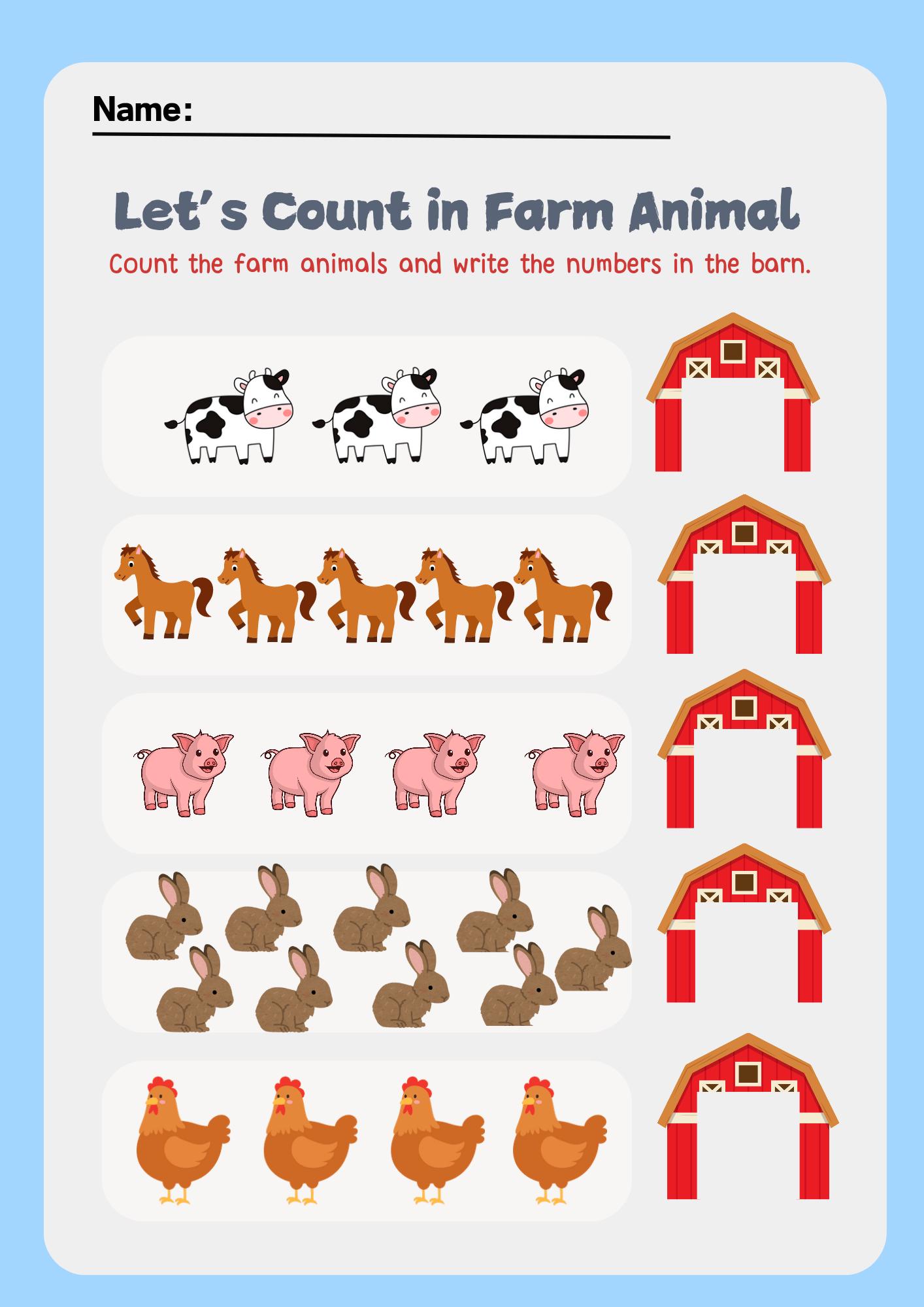 SIMPLE ADDITION WORKBOOK Printable for Kids Age 3-5 Years Old Good for ...