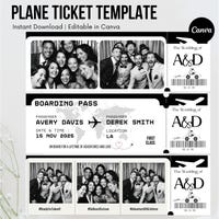 Travel Photo Booth Destination 4R Template Wedding Photobooth 4x6 Map ...