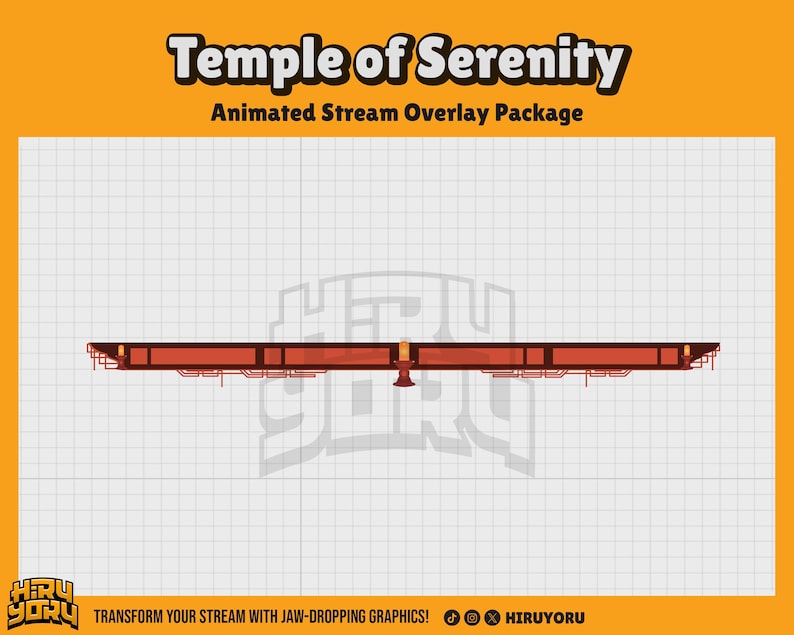 Temple of Serenity Animated Overlay Package Glowing Candles & Sacred ...