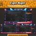 Fight Night Animated Stream Overlay : Boxing Arena Theme - Etsy