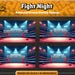 Fight Night Animated Stream Overlay : Boxing Arena Theme - Etsy