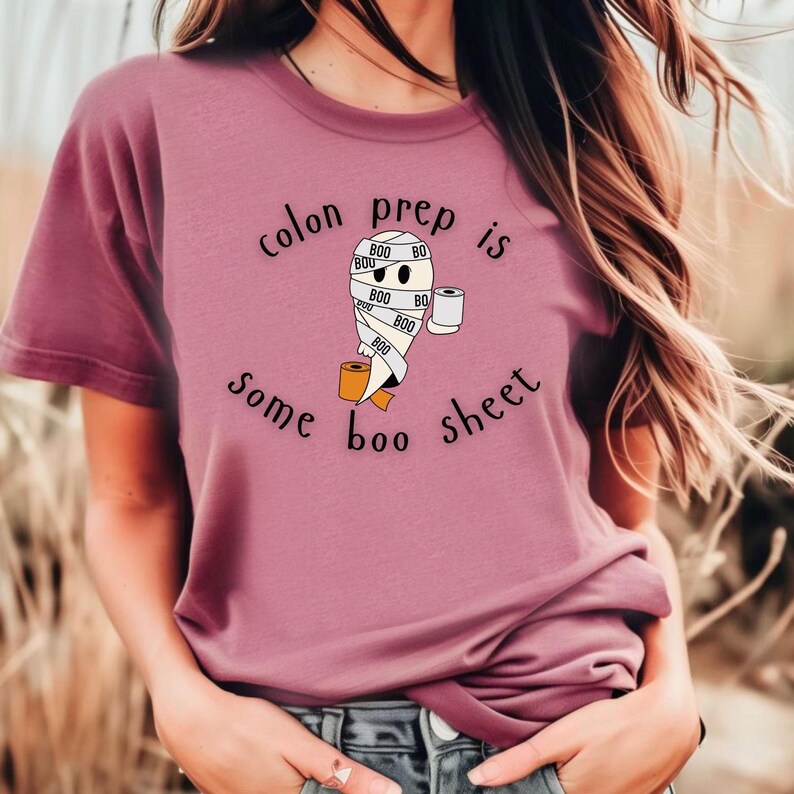 Funny Colonoscopy Prep Ghost Shirt: Halloween GI Nurse Tee - Etsy