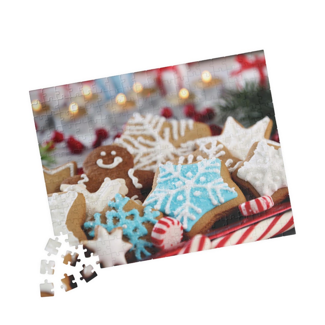 Puzzle, Christmas Cookies Jigsaw Puzzle, Holiday Baking, Festive ...
