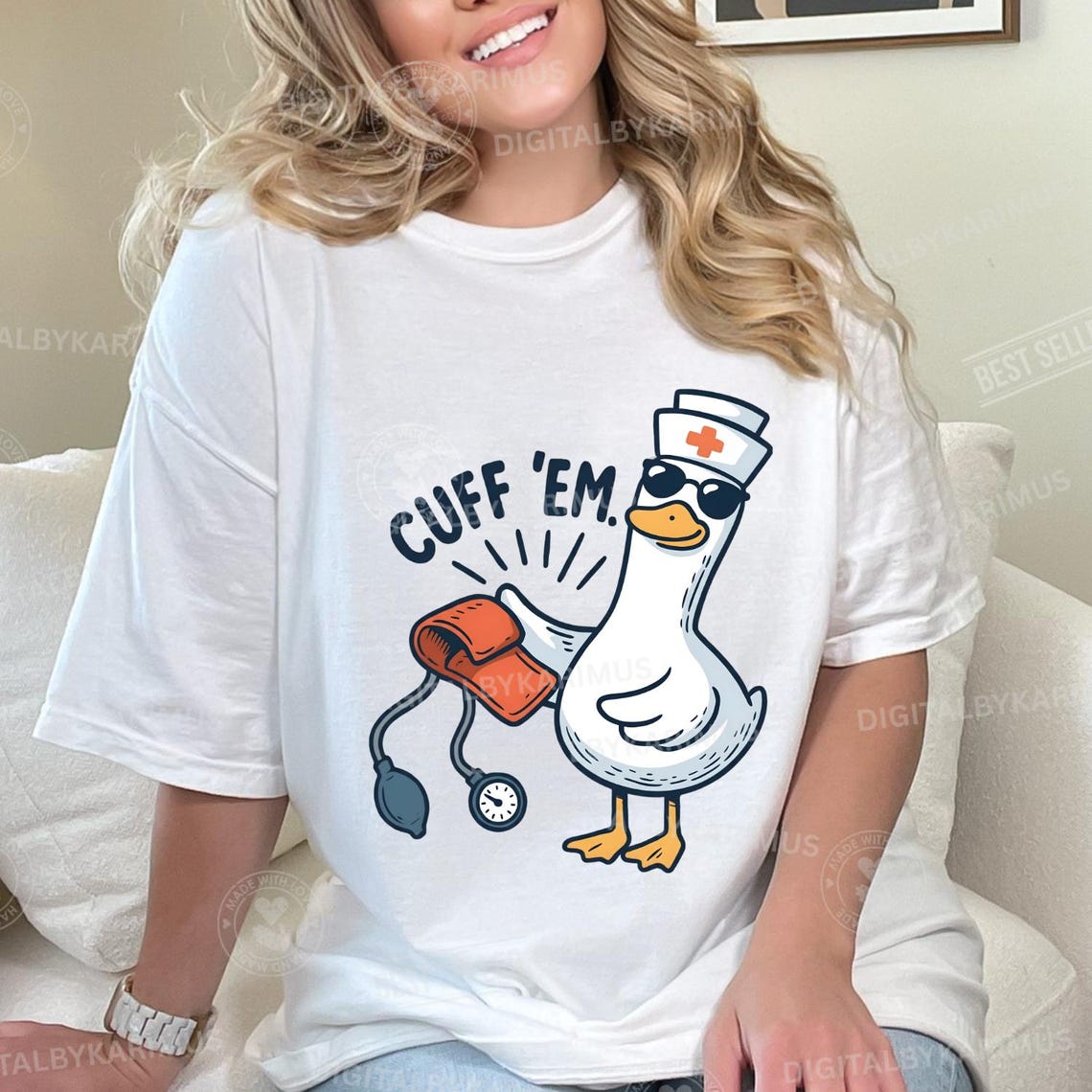 Funny Goose Nurse Clipart, ER RN Png (digital Download) - Etsy
