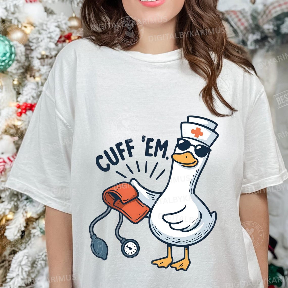 Funny Goose Nurse Clipart, ER RN Png (digital Download) - Etsy