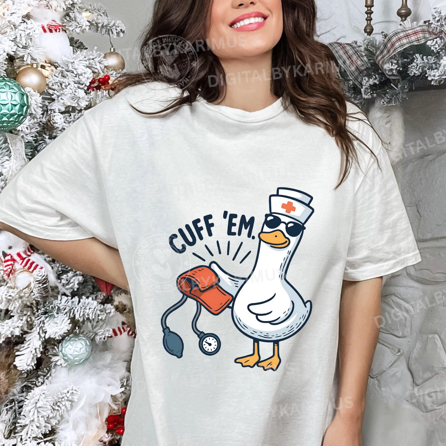 Funny Goose Nurse Clipart, ER RN Png (digital Download) - Etsy