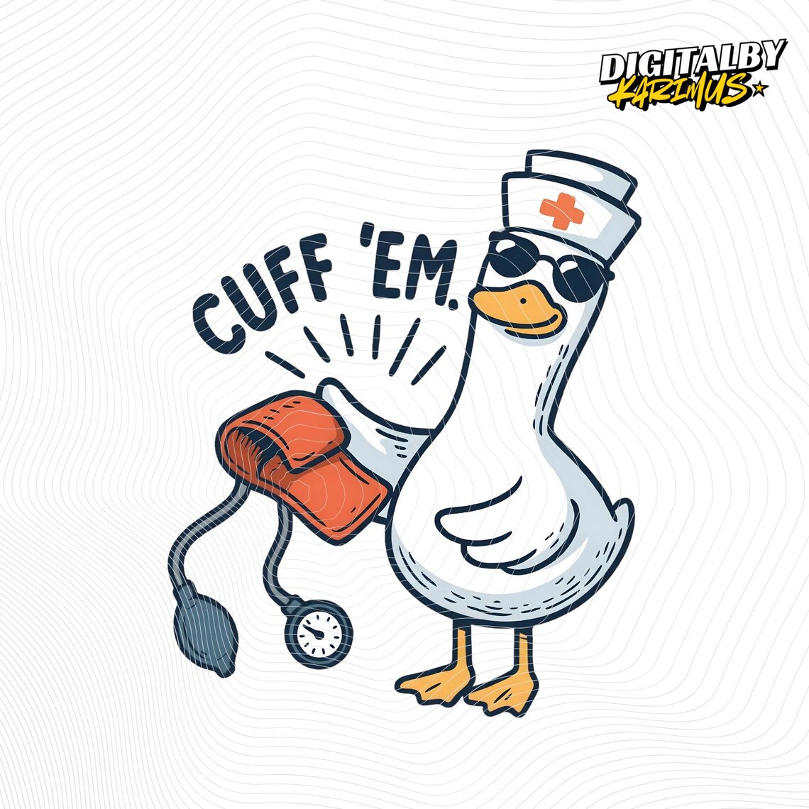 Funny Goose Nurse Clipart, ER RN Png (digital Download) - Etsy